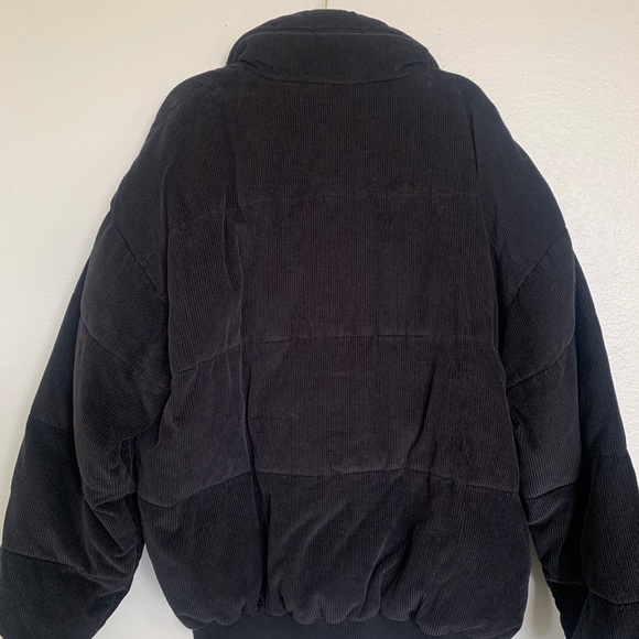 lets frans… | Jackets & Coats | Iets Frans Washed Black Corduroy Jacket ...